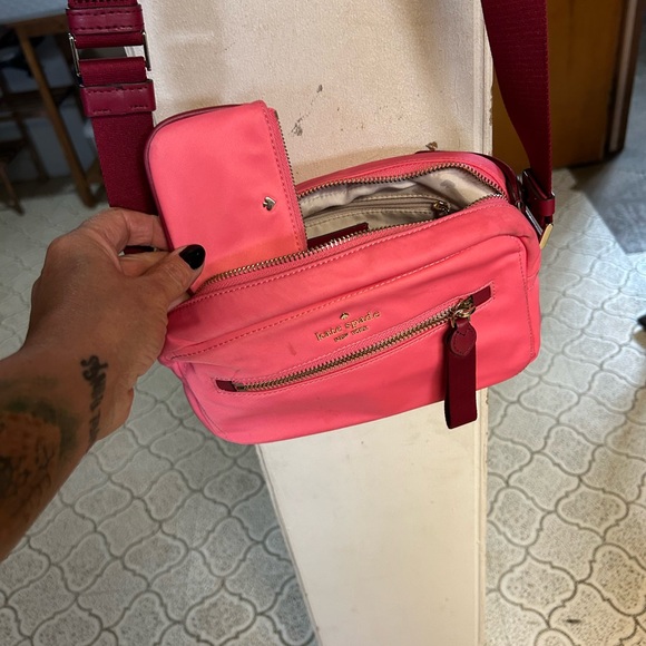 kate spade | Bags | Kate Spade Vibrant Pink Crossbody Bag | Poshmark